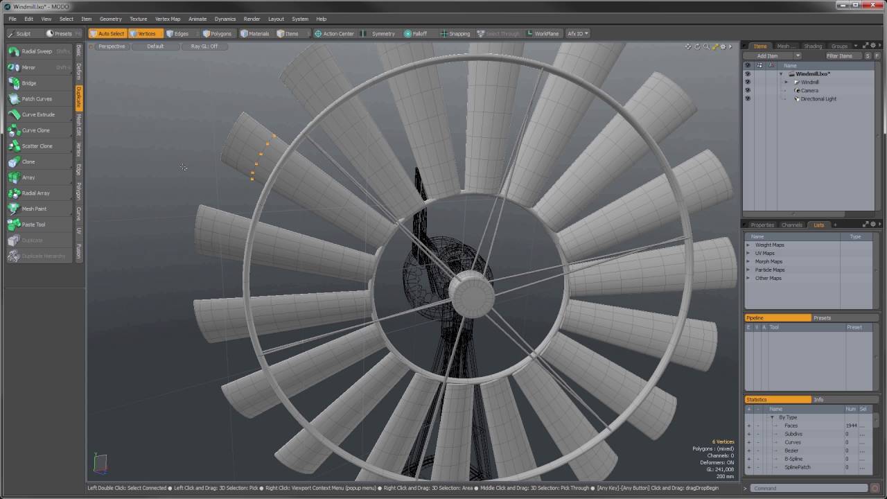 MODO 10 Quick Clip -- Automatic Component Selection Mode