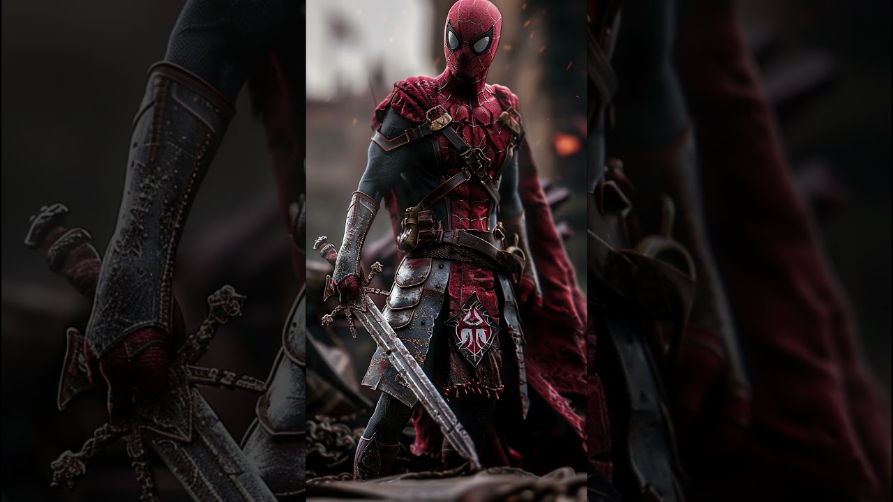 AI imagines Marvel & DC Superheroes as Medieval Crusaders
