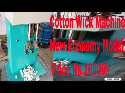 Cotton Wick Making Machine - Wick Making Machine Latest Price ...