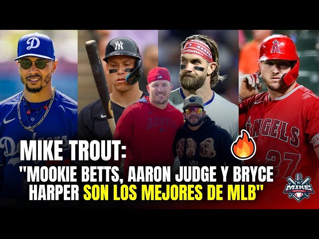 Mike Trout reveals his 3 favorite MLB players to watch ft. Aaron Judge