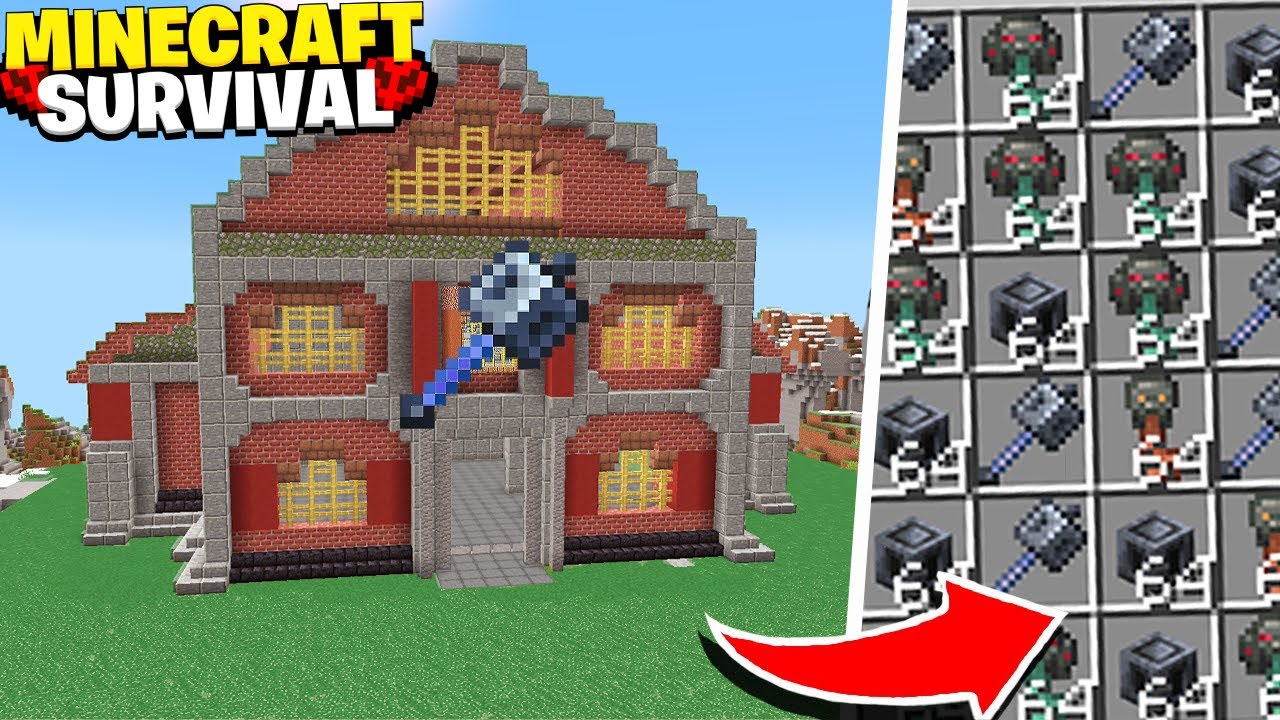 STOP Wasting Time in Minecraft Survival, Build a MACE FARM! - Minecraft ...