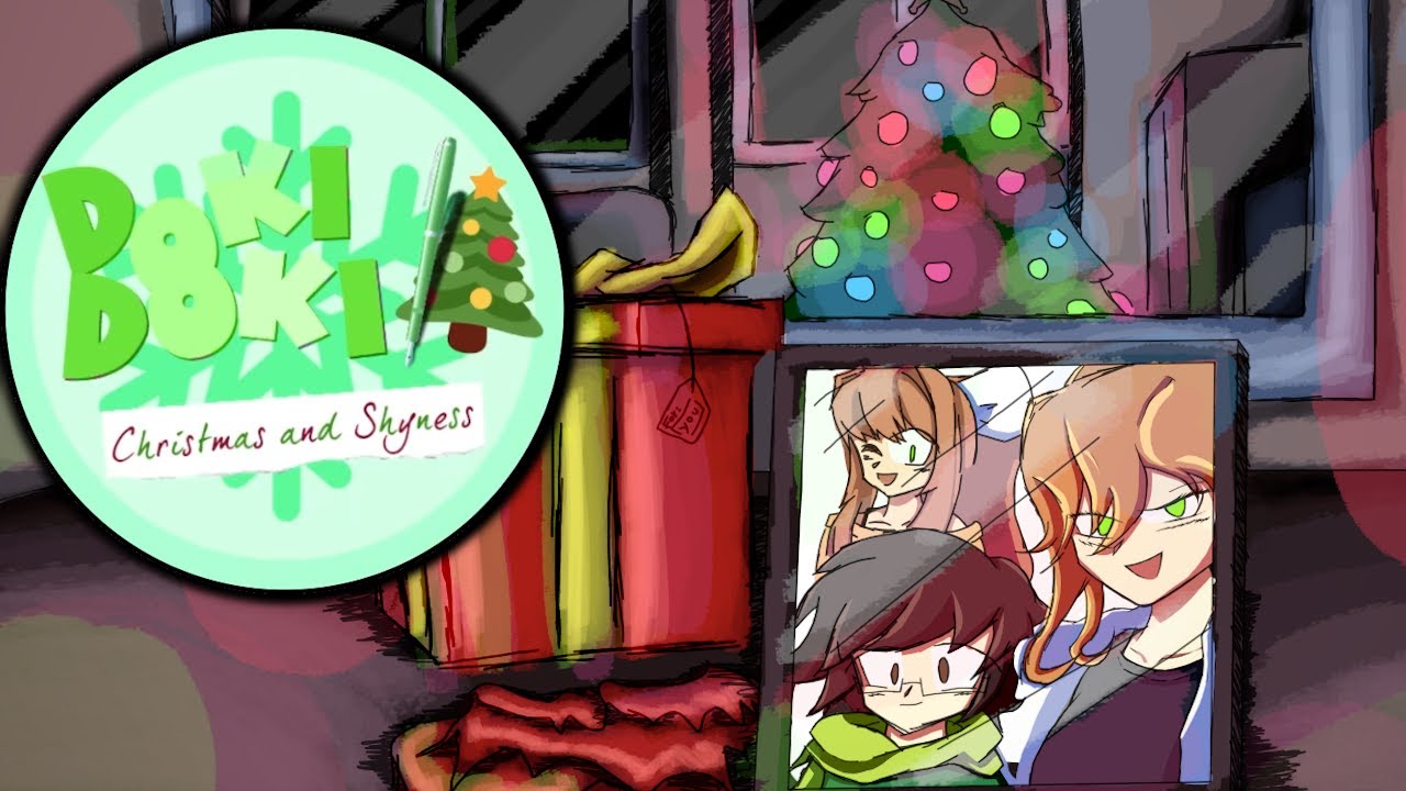 Spending The Holidays With Monika!! | DDLC Christmas & Shyness [ Full MOD ]