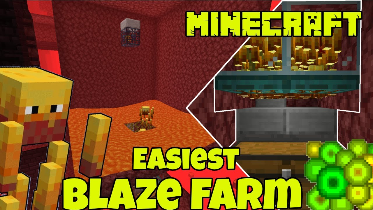 Minecraft Automatic Blaze Farm Tutorial (Easy & Efficient) – Works in All Versions!