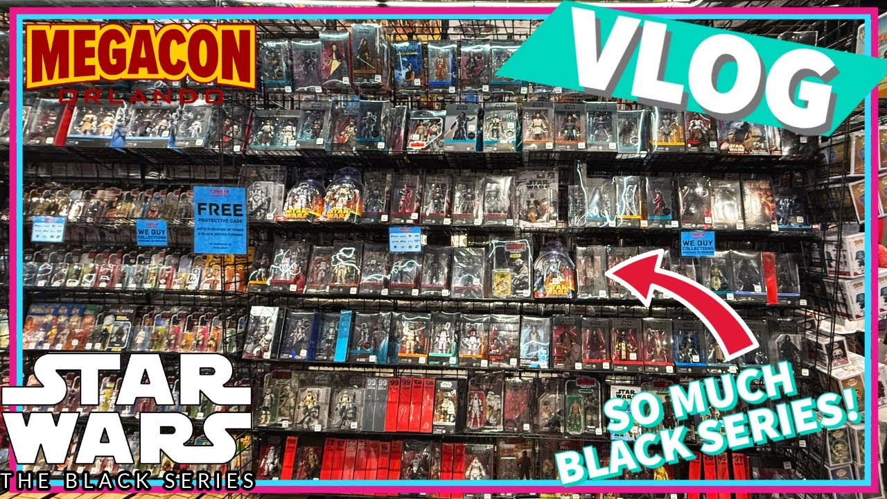SO MUCH BLACK SERIES! Megacon Orlando Vlog!