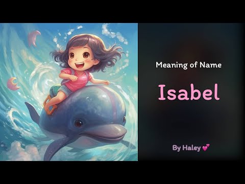 Meaning of girl name: Isabel - Name History, Origin and Popularity