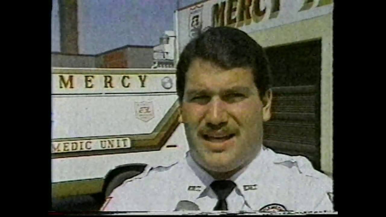 Mercy Ambulance Featured in EMS Awareness Day - Circ 1985?