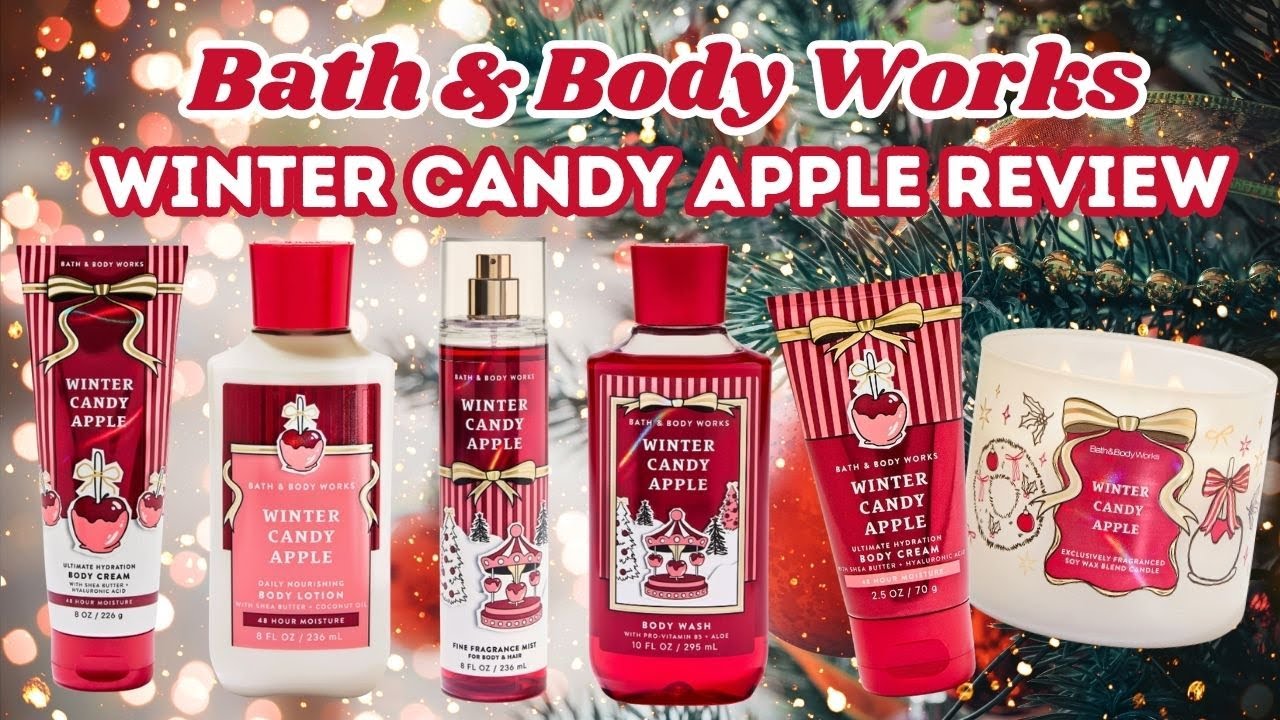 Bath & Body Works Winter Candy Apple Review- Back For Christmas!