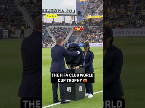 The Club World Cup Trophy Is Here π