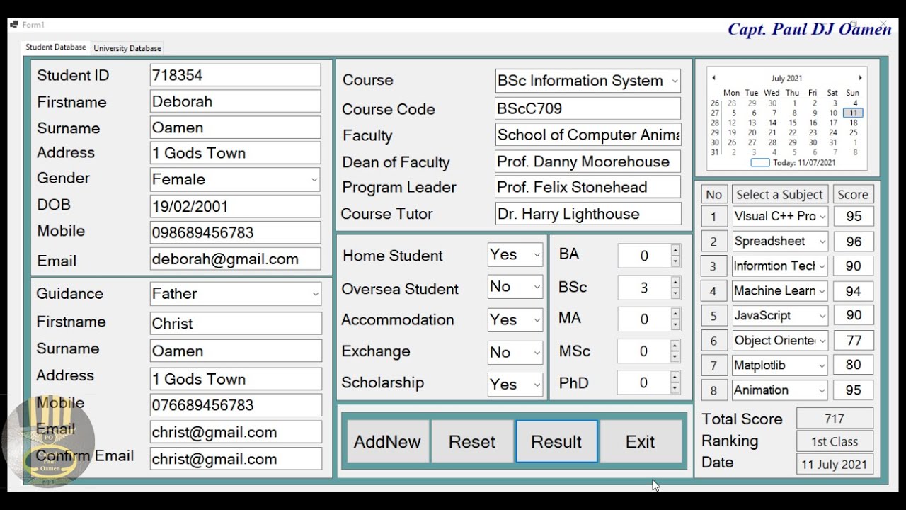 How to Create Student Management System with MySQL Database in Visual Basic.NET - Part 1 of 4