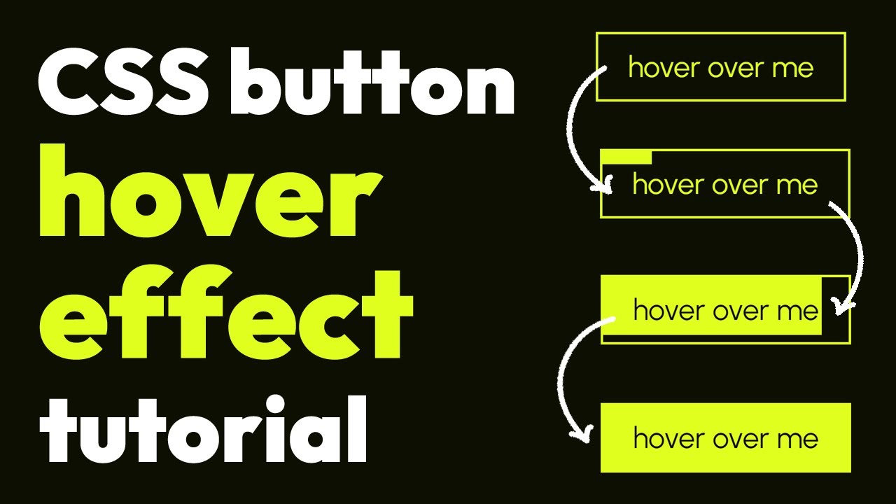 CSS Button Hover Effects Tutorial - Style 3