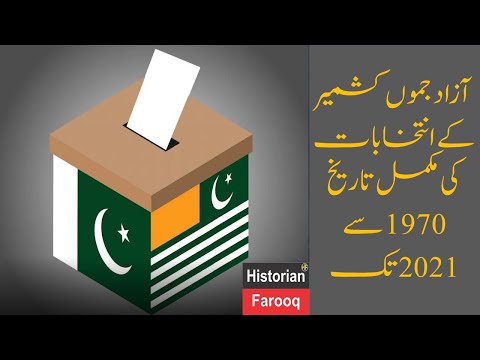 History of Azad Jammu & Kashmir Elections/Political Tales/ Historian Farooq