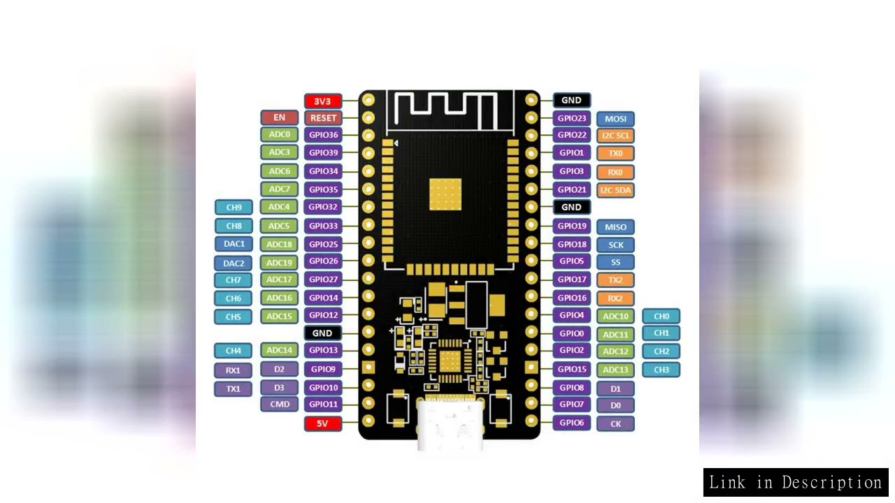 ESP32 Development Board Type-C CP2102 WIFI Bluetooth Module Dual Core Wireless Module ESP-32 ESP-32