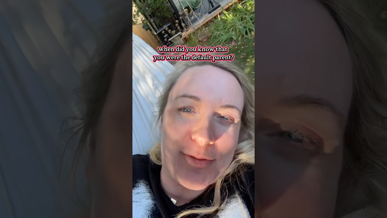 When did you know you were the default parent?