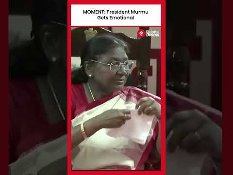 President Murmu Breaks Down as Visually Impaired Students Sing Heartfelt Birthday Tribute