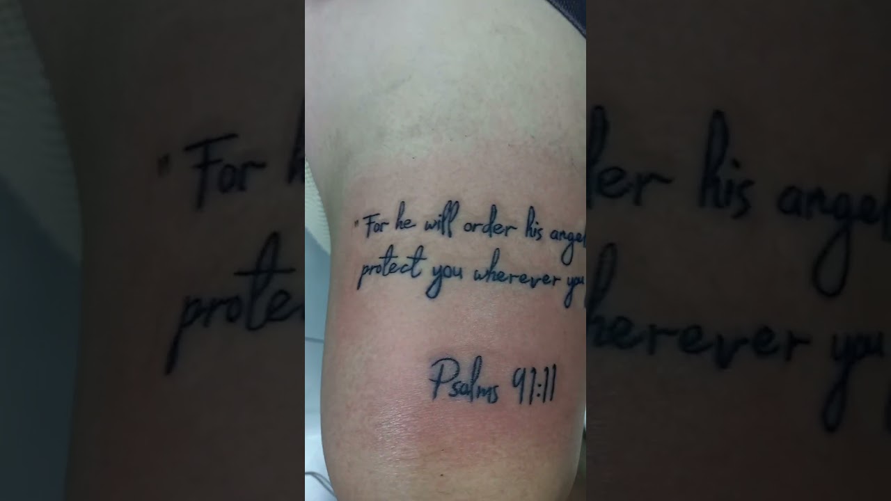 Psalm 91:11