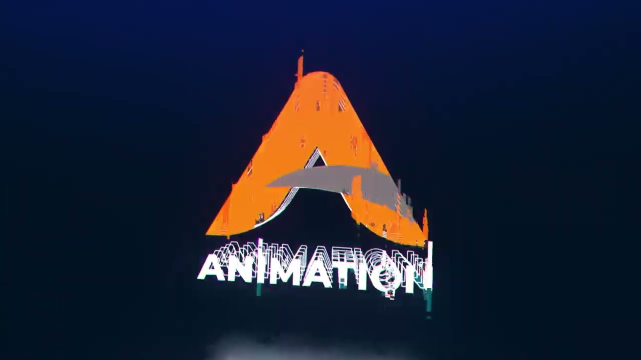 Glitch Binary Code Logo