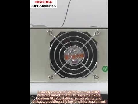 🔥 220VDC to 220VAC Pure Sine Wave Inverter | 1KVA Rack-Mount UPS for Power Systems #electrical