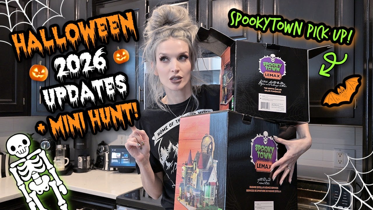 HALLOWEEN 2026 UPDATES + MINI HUNT 🎃 CODE ORANGE, LEAKS + FIRST DECORATION OF THE YEAR!!