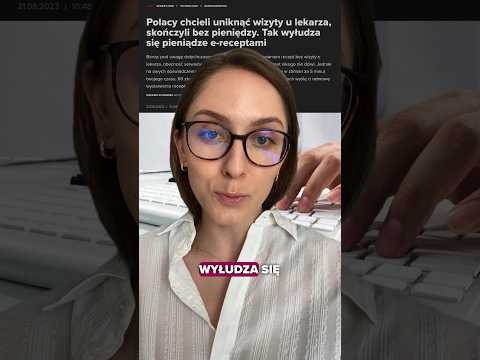 Wyłudzdnia na e-recepty? Uważajcie! #erecepta #erecepty #lekarz #zwolnienie #l4