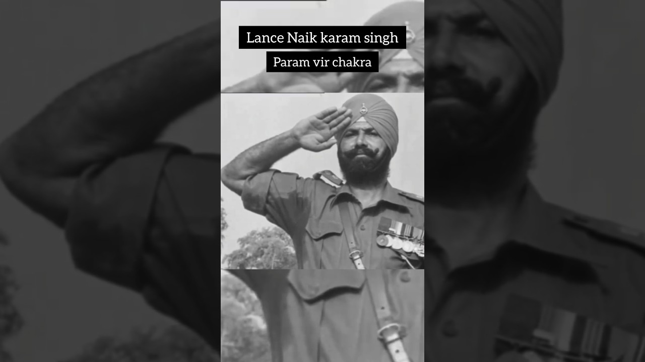 Lance Naik karam singh ji PVC.. first living recipient #warhistory #indianmilitary