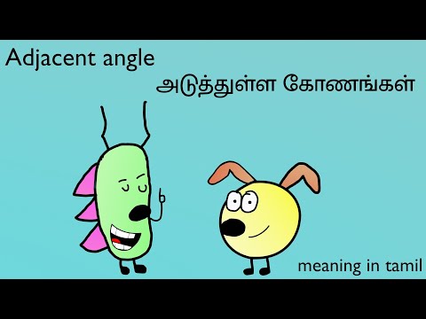 adjacent angle meaning in tamil