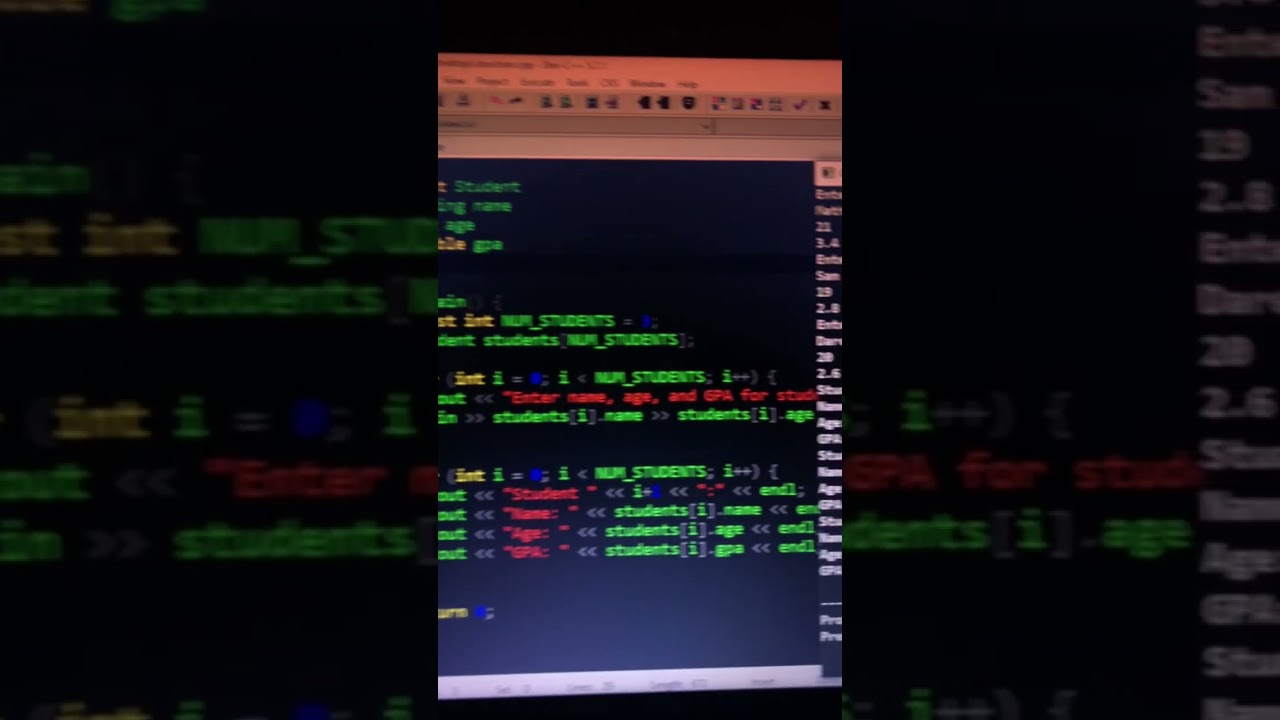 data sort c++ #coders #codinglife #codingninja #codemasters #codelife #coding #code #coder #ytdaily