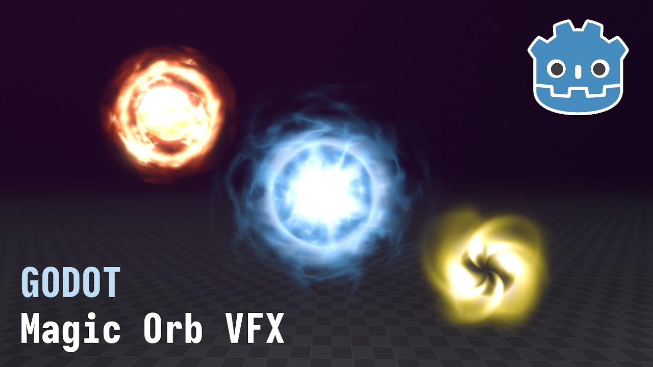 Godot Magic Orb VFX | Showcase