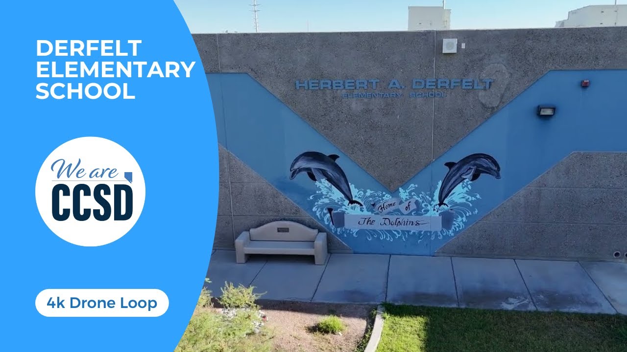 Herbert A. Derfelt Elementary School - 4k Drone Loop