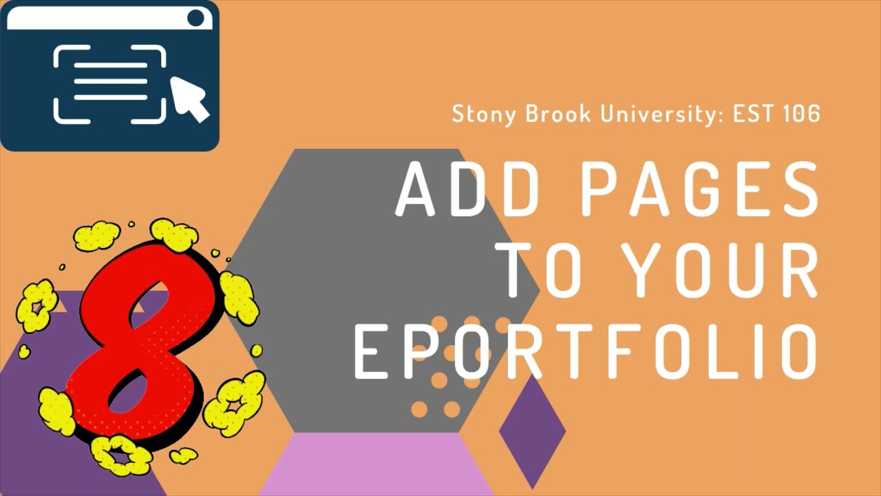 Digication ePortfolio Video #8: Adding New Pages to your ePortfolio
