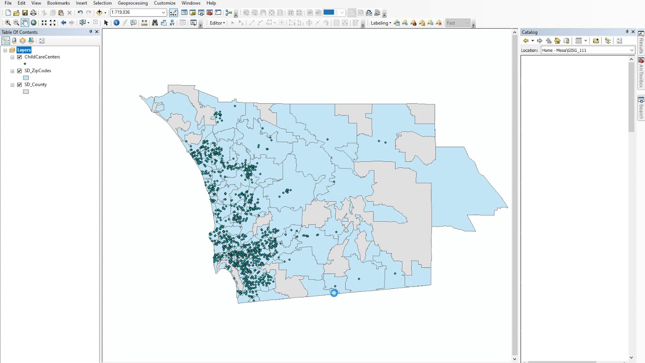 Spatial Join- Points to Polygon
