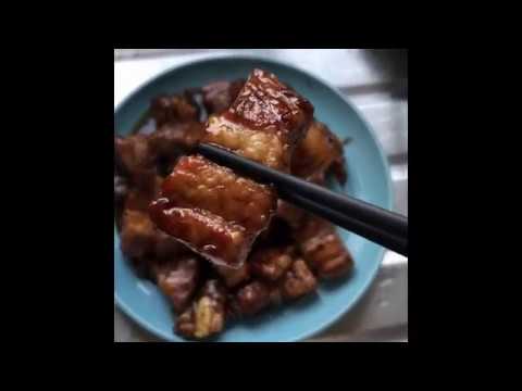 Amazing Food Handling Skills - Black Vinegar Pork Ribs (With Realistic Sound)
