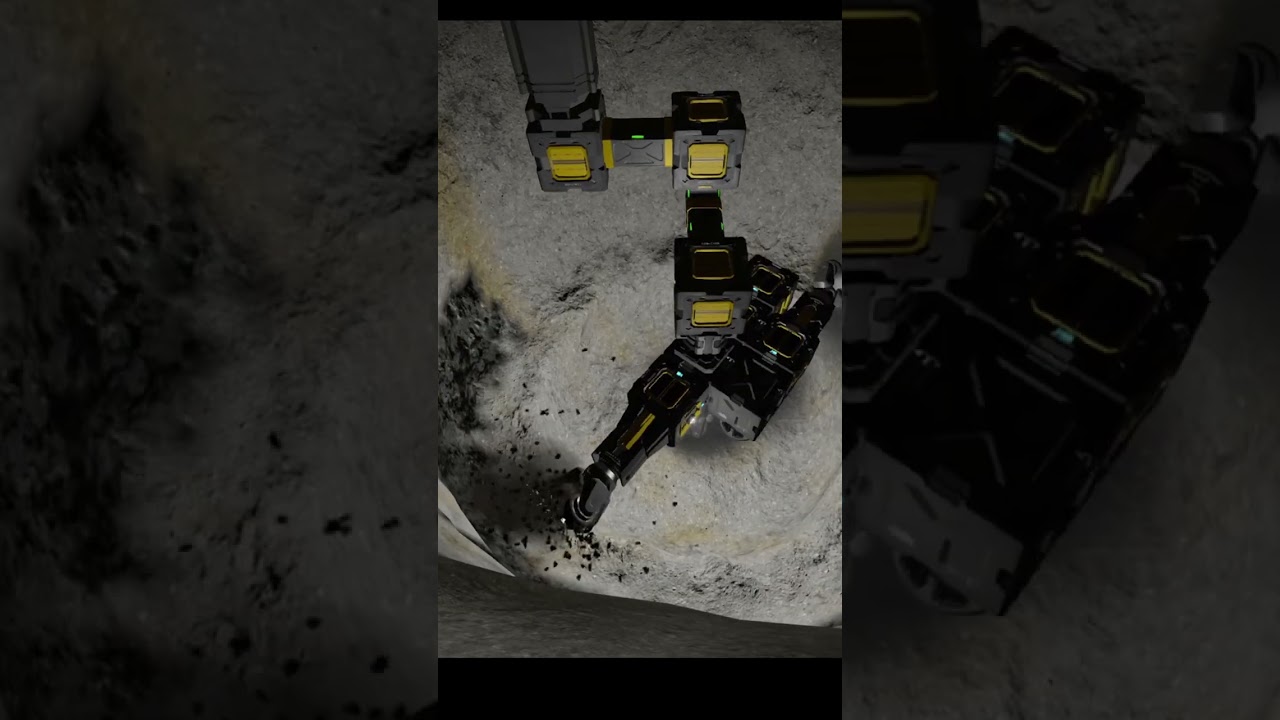 Automated Mining System in Space Engineers