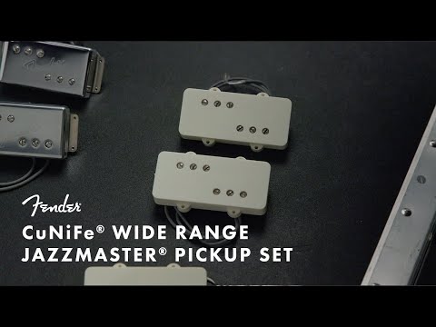 CuNiFe Wide Range Jazzmaster Pickup Set | Fender
