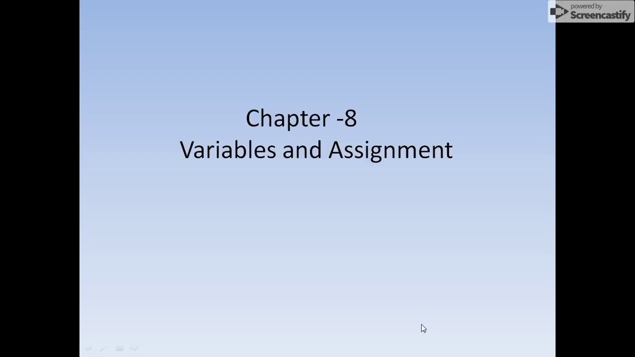 Chapter 8 - Python Variables (complete python tutorial)