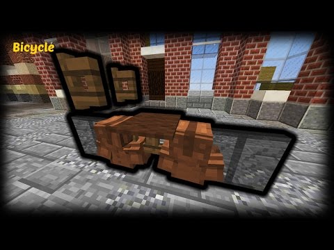 Minecraft - How to make a Bicycle Minecraft Project