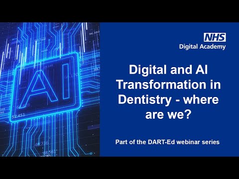 Digital and AI Transformation in Dentistry - where are we?