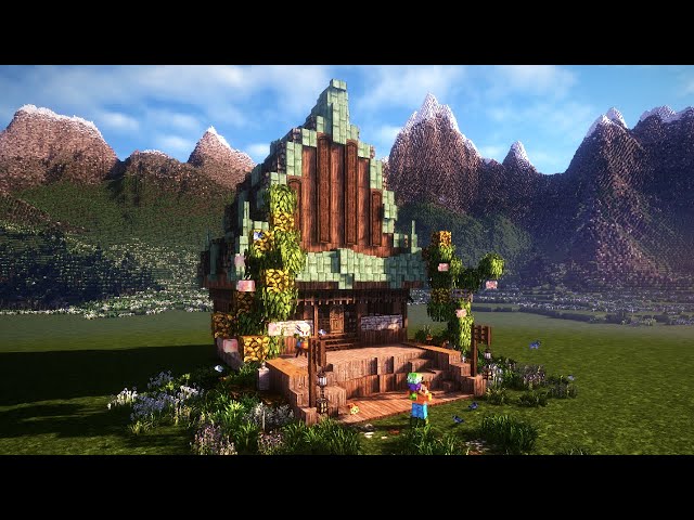 01 Builders Valley | How the Builds in Some Place are done Minecraft Map