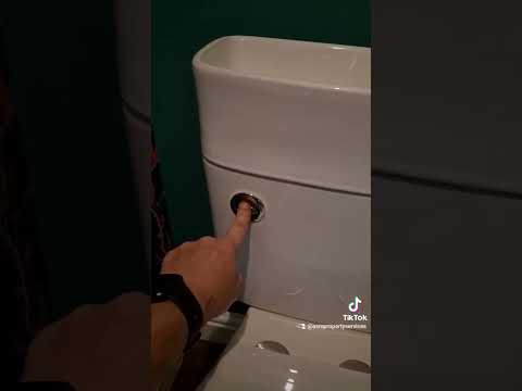 Cloakroom idea toilet and basin space saver Victoria plumbing