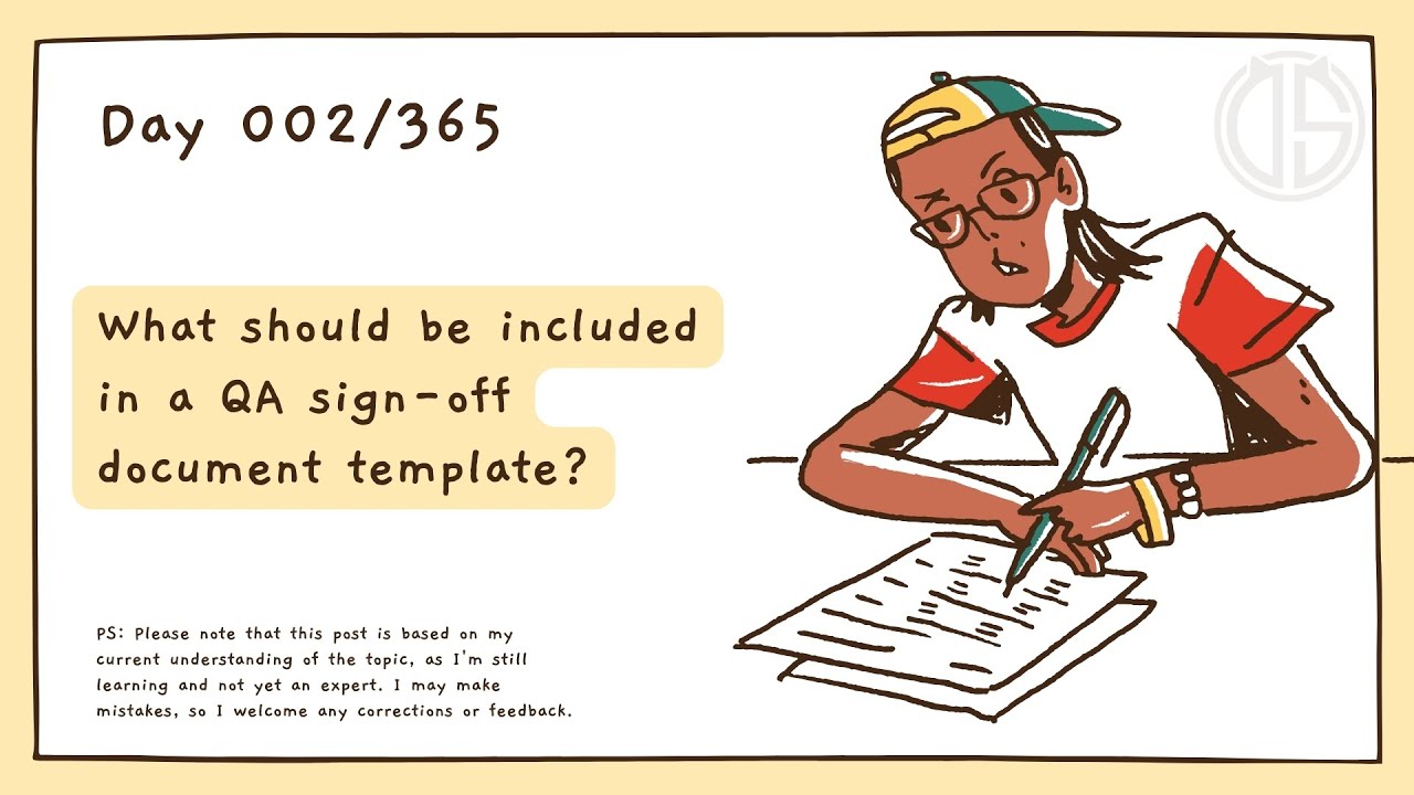 QA Sign-Off Document Template