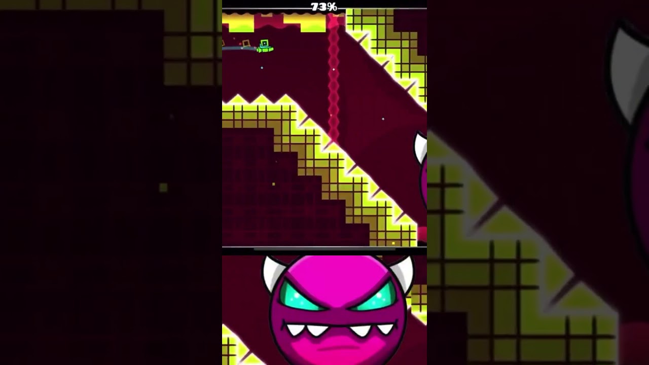 Electrodynamix with a difficulty meter #geometrydash #gd #geometry #games #gaming #gdlayout #gdlevel