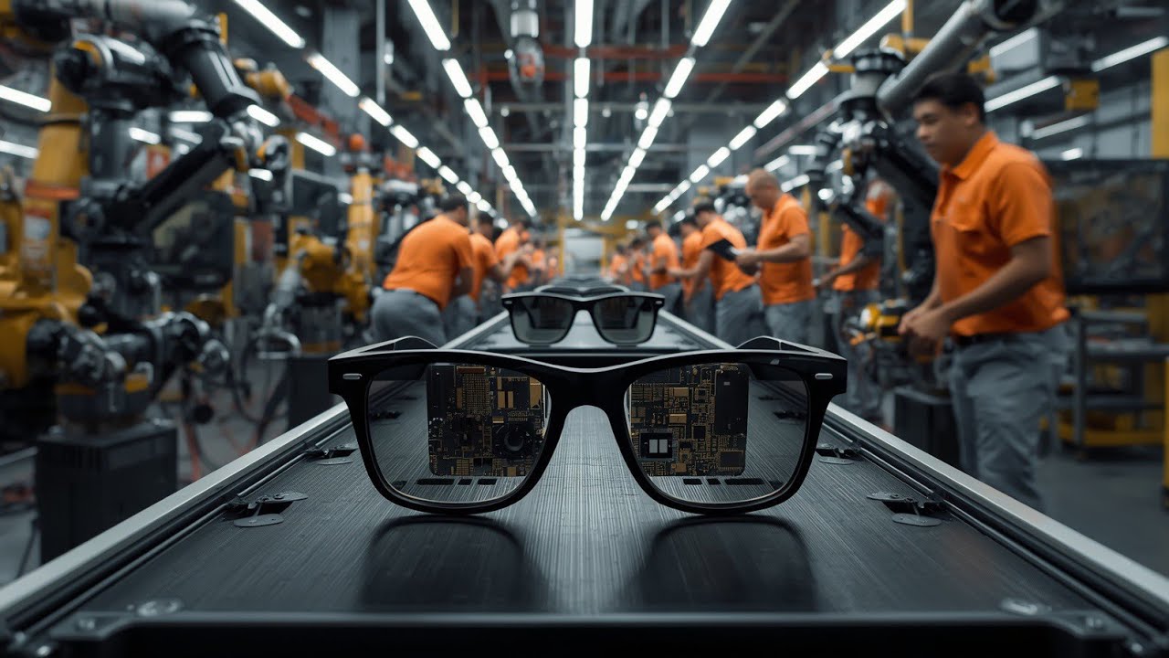 Inside the Meta Factory: How the World’s Smartest Glasses Are Made! 🏭