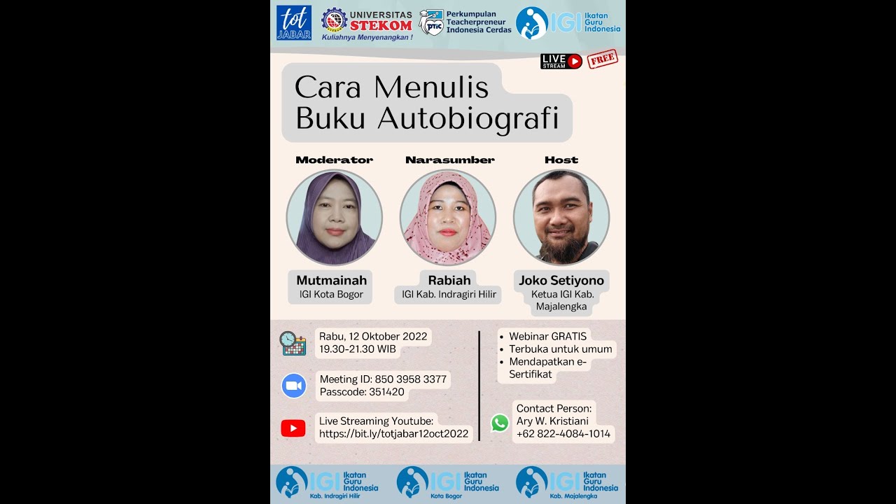 Cara Menulis Buku Autobiografi