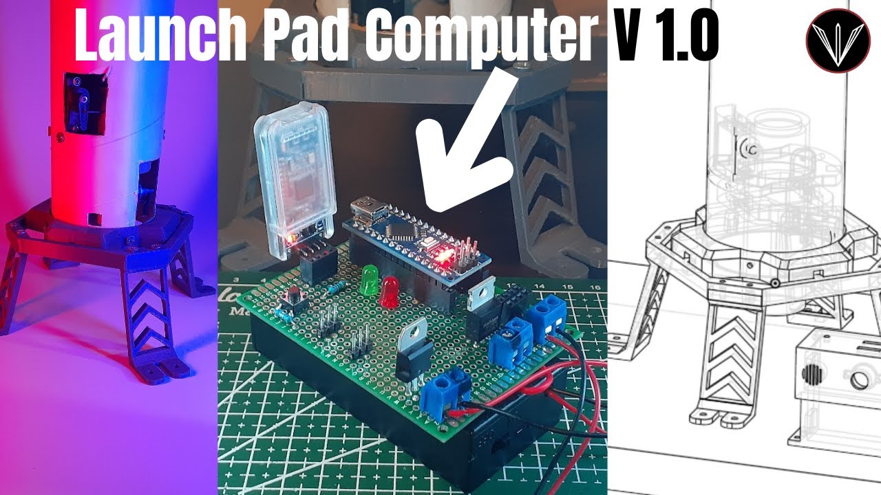 Launch Pad Computer for TVC Rocket