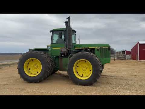 John Deere 8450 Articulating 8 Wheel Tractor (off site) - Lee Real ...