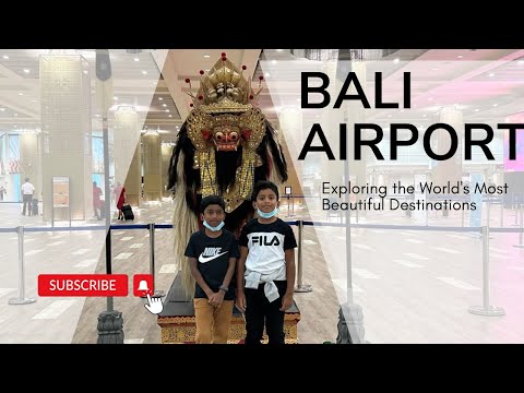Touching Down in Paradise: Ngurah Rai Denpasar Airport Arrival Tour, Bali International Airport.