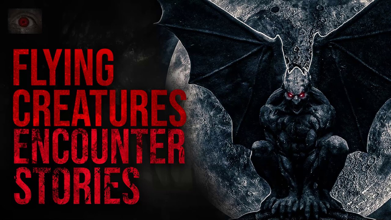 CABIN IN THE WOODS - 3 SCARY STORIES OF FLYING HUMANOID CREATURES