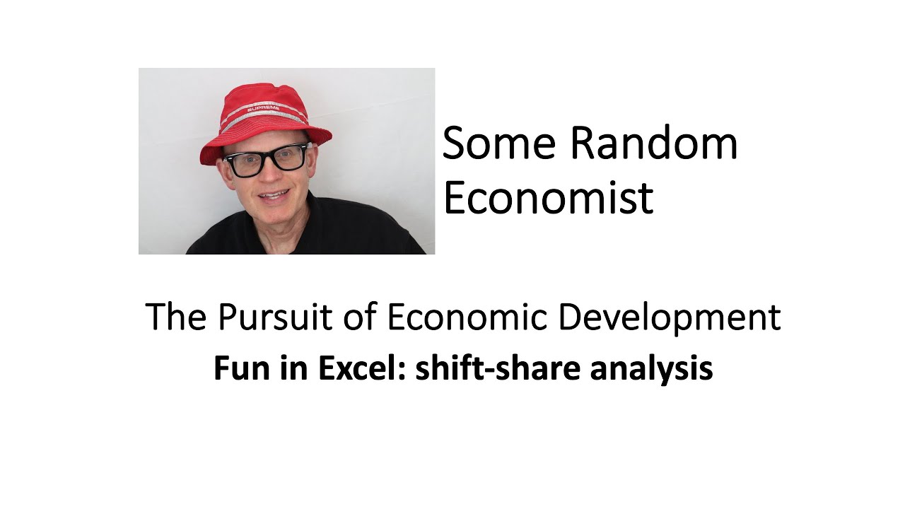 Fun in Excel: Shift-Share Analysis