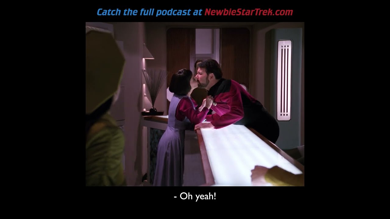 Oh, Data has that memory of kissing Riker now...