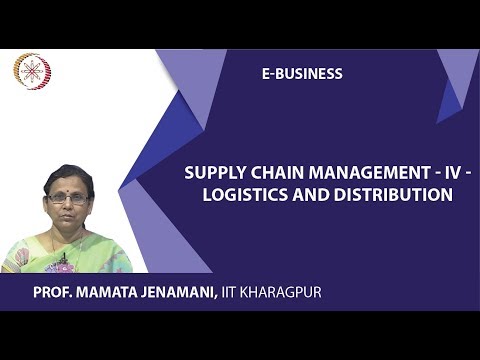 Supply Chain Management IV -logistics and distribution