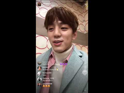 Actor Kim Mingue Instagram Live 배우 김민규 라이브 20171218